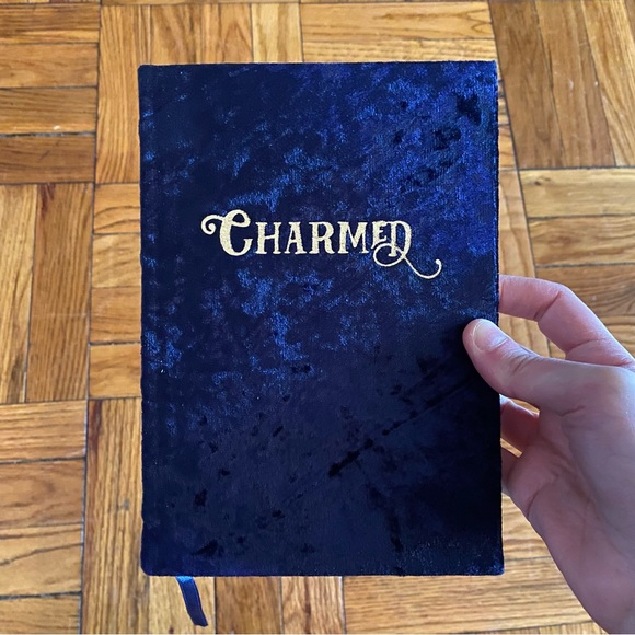 Eccolo | Office | Eccoio Navy Blue Velvet Charmed Journal Notebook With ...